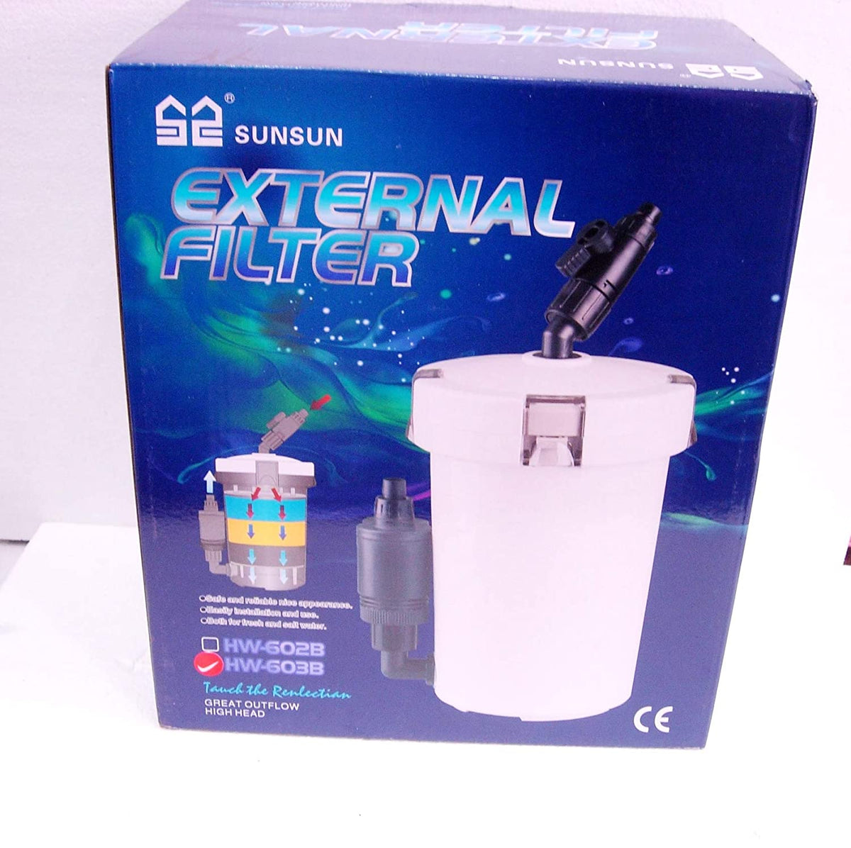 Sunsun HW - 603B Nano Canister Filter | Aquarium Aquascaping – Splashy ...